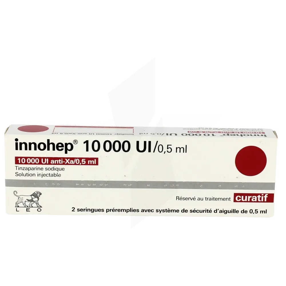 Innohep anti-xa 10000 I.U. /0.5 ML (0.5 ML)*2 Prefilled Syringe - Order ...